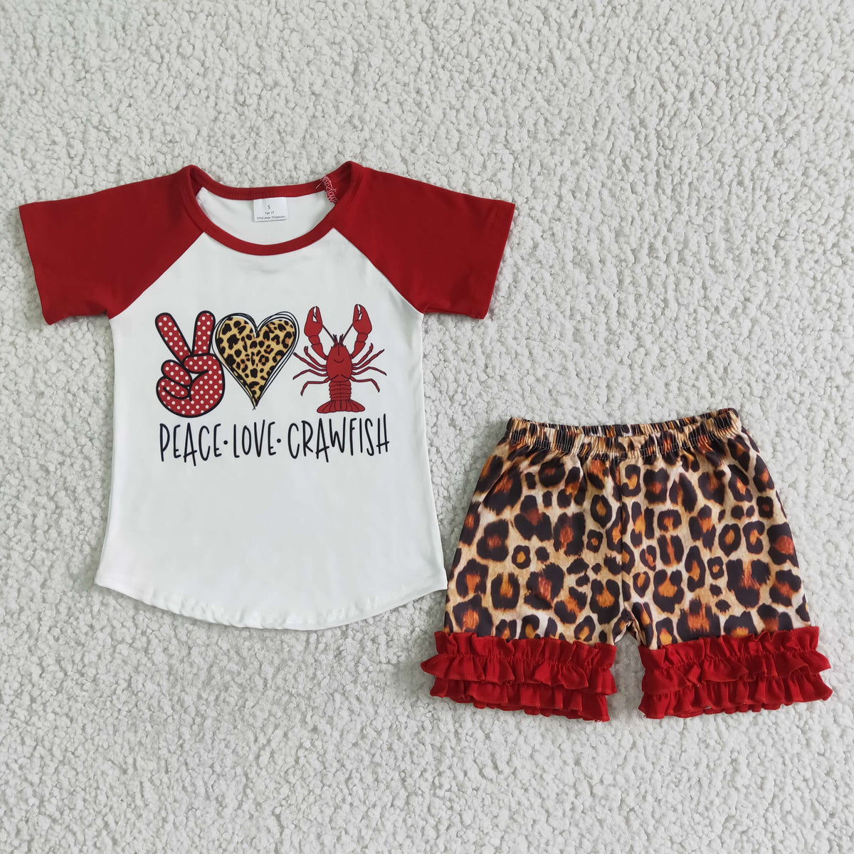2.99 C14-15 crawfish Girl's Summer outfits – SUTUTU06