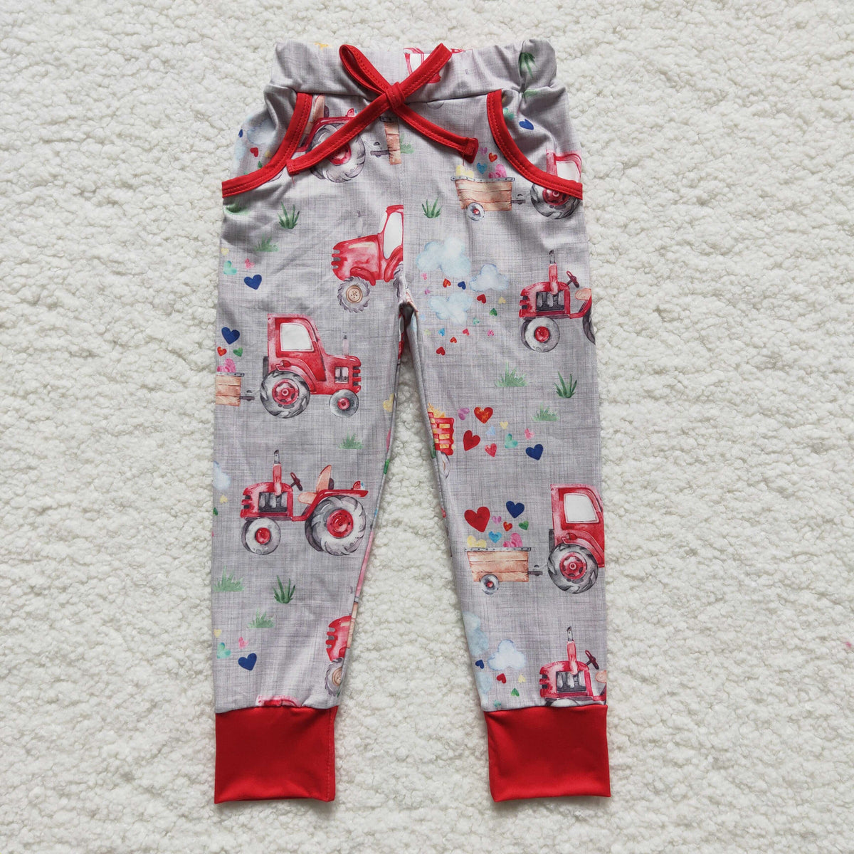Valentine's Day red car pants – SUTUTU06